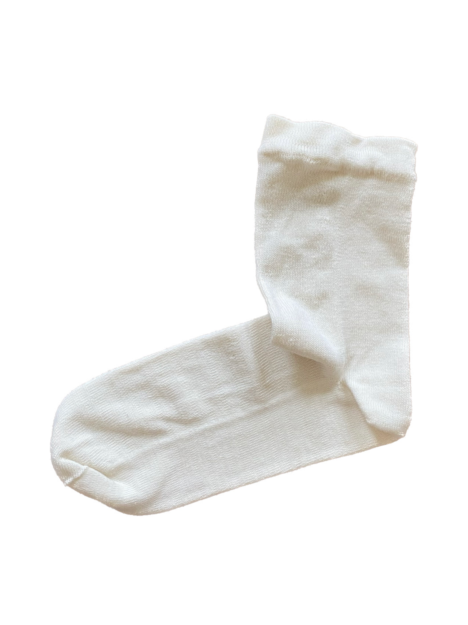 100% Cotton Crew Socks – Unbleached Apparel