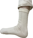 100% Organic Cotton Crew Socks – Unbleached Apparel